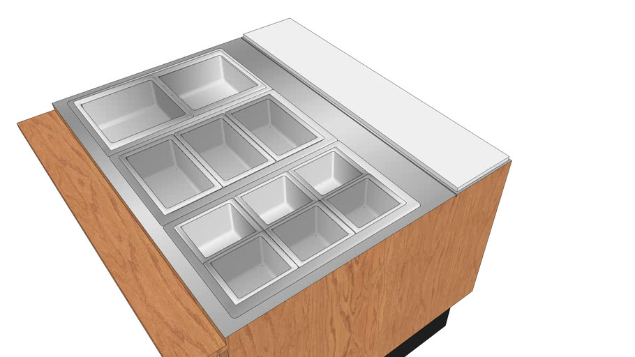 Subway Sandwich Prep Station | 3D Warehouse