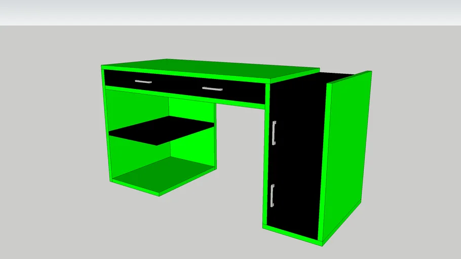 Computer Table | 3D Warehouse