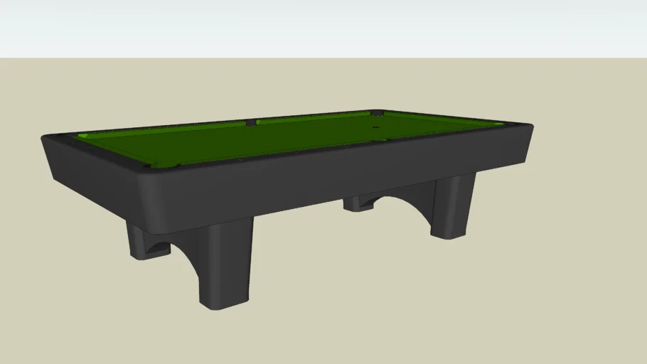 Pool Table | 3D Warehouse