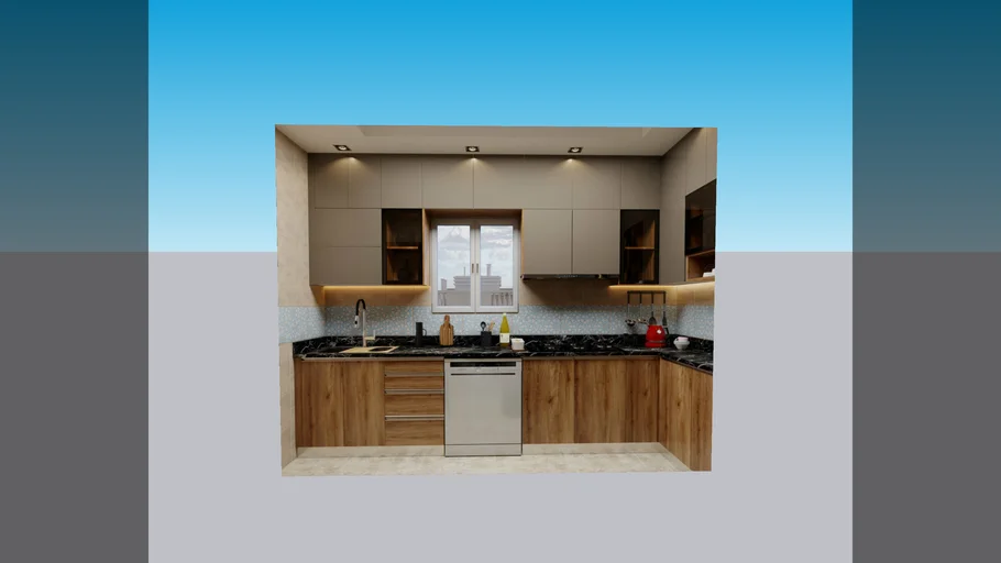 Kitchen hplمطبخ | 3D Warehouse