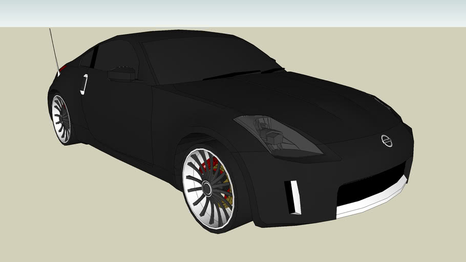 Tuned Nissan 350Z | 3D Warehouse