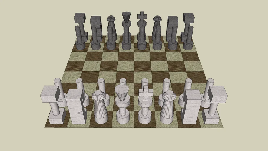 Chess Set | 3D Warehouse