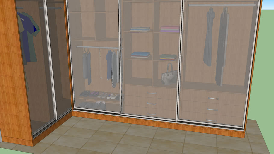 SLIDING WARDROBE | 3D Warehouse