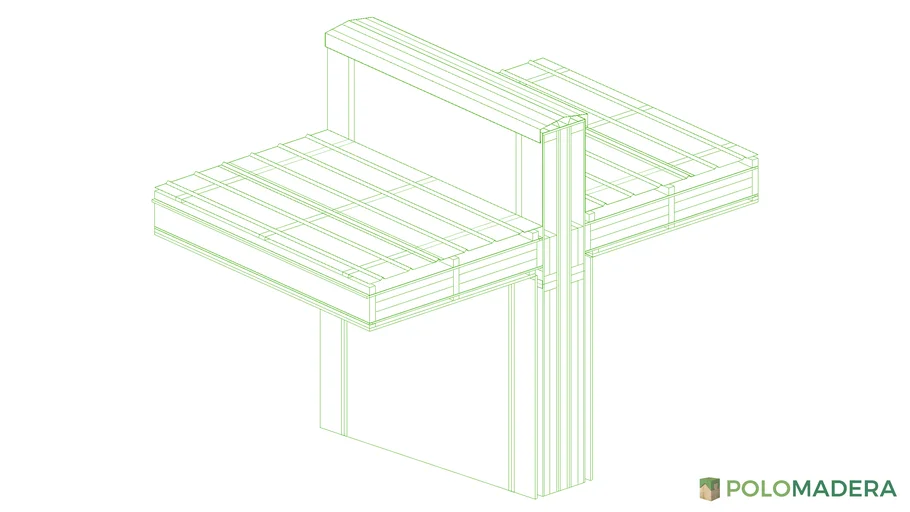 E13 - INTERSECCION MURO TECHO COMPARTIDO.VIVIENDA-VIVIENDA | 3D Warehouse
