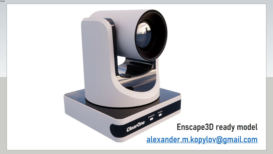 ClearOne UNITE 150 PTZ Camera High Poly | 3D Warehouse