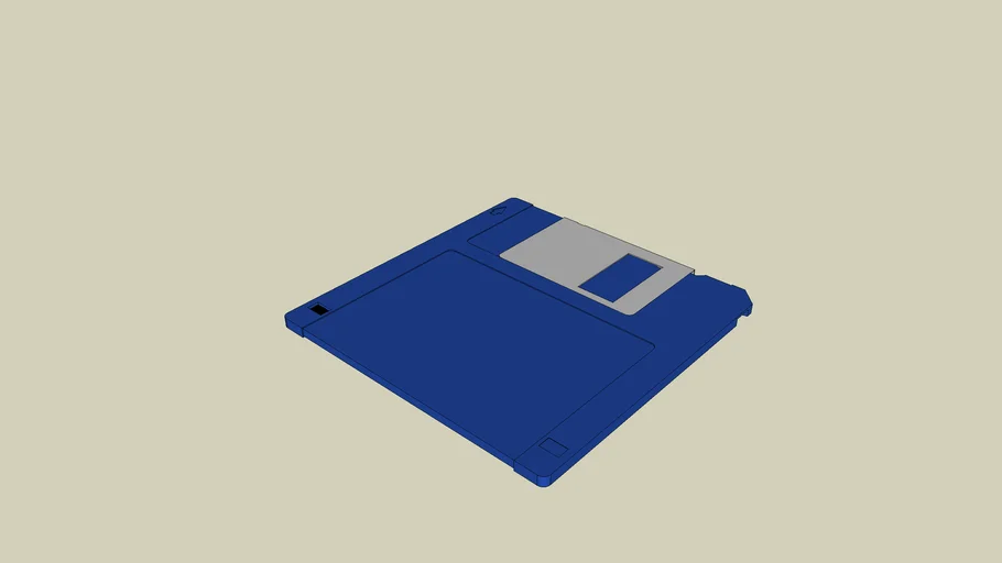 Double Density Diskette | 3D Warehouse