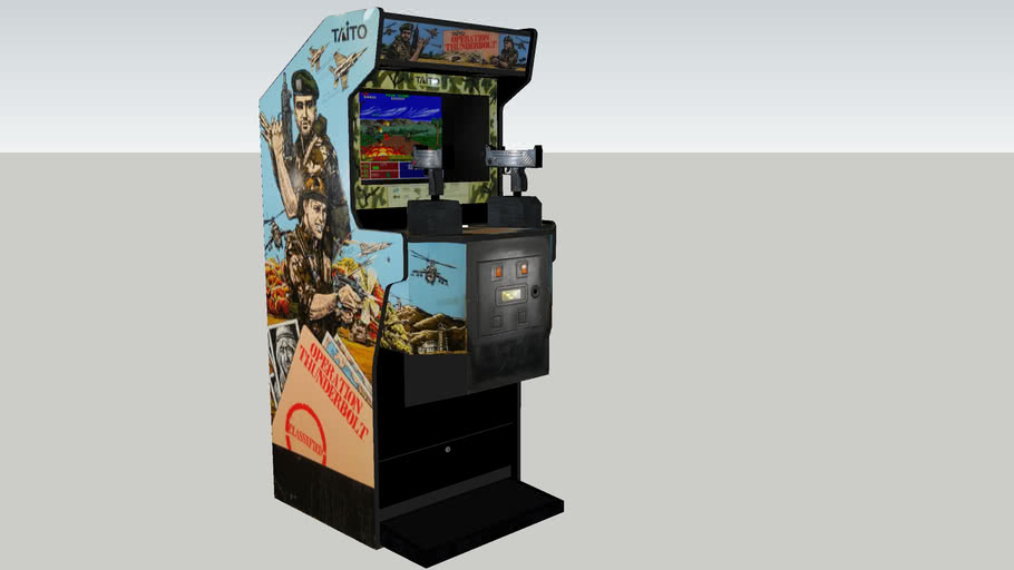 Operation Thunderbolt arcade game | 3D Warehouse