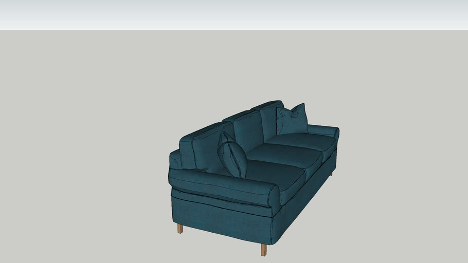 Velvet Sofa to Edit | 3D Warehouse