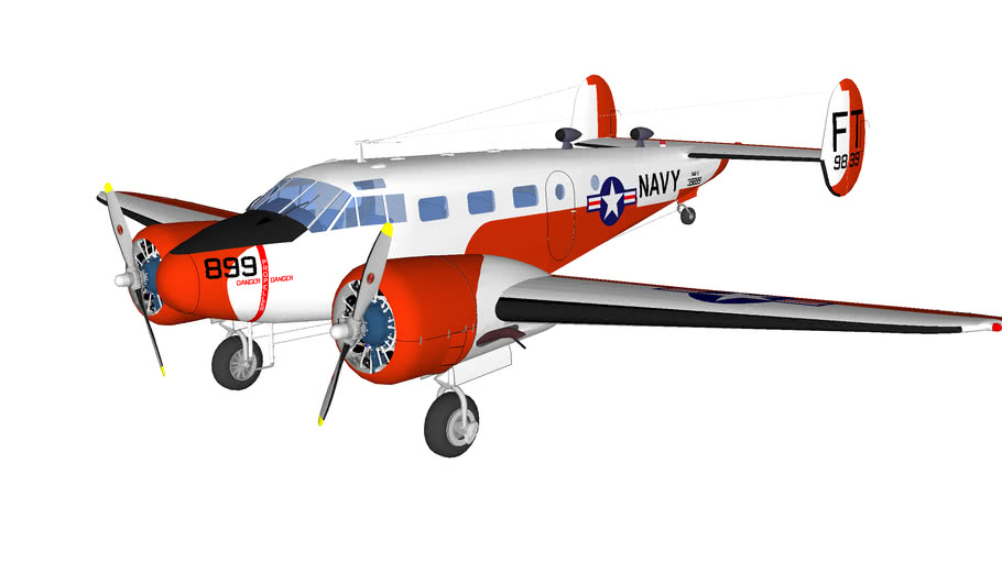 Beech SNB-5 | 3D Warehouse