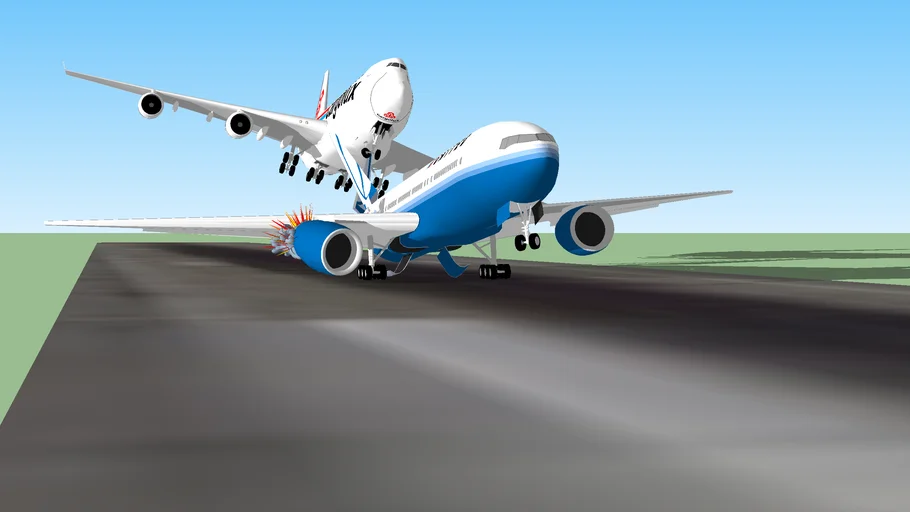 United Airlines Flight 288 and CargoLux Flight 9330F {2015; 3Mb} | 3D ...