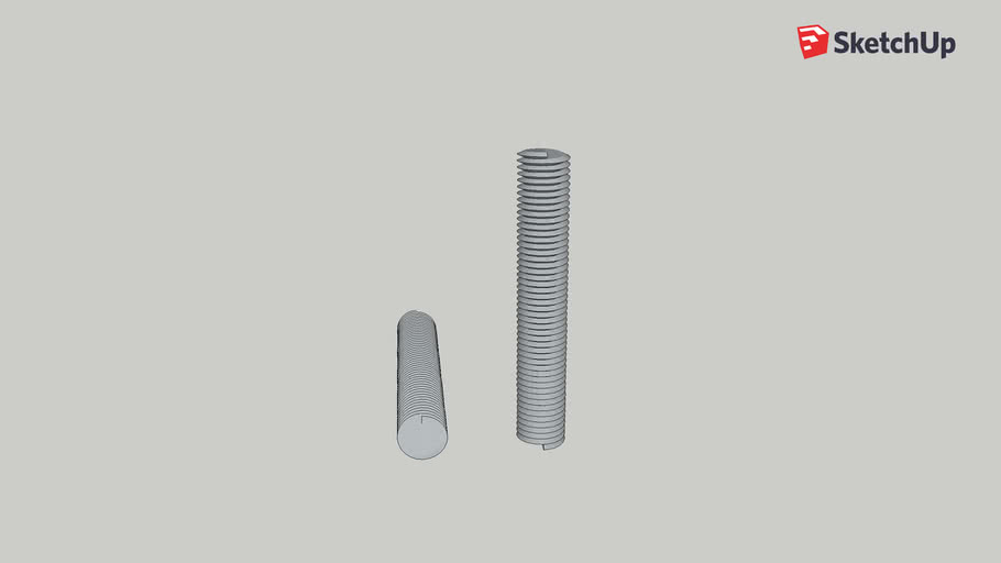 Threaded Rods | 3D Warehouse
