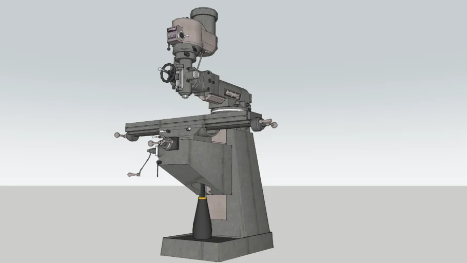 Bridgeport Milling Machine | 3D Warehouse