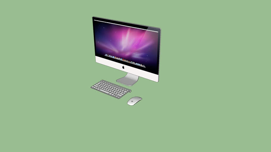 Apple iMac | 3D Warehouse
