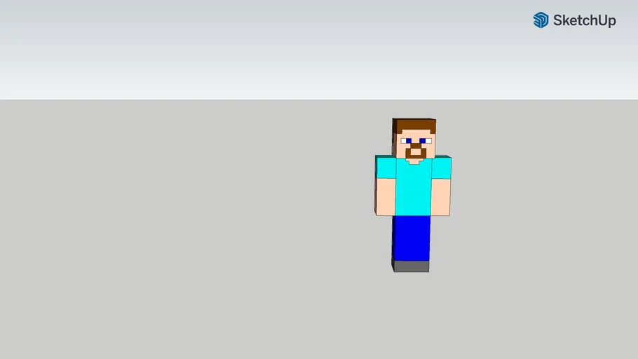 minecraft steve | 3D Warehouse