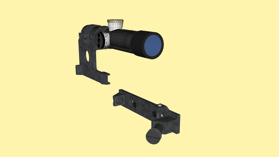 Mosin Nagant PU Scope | 3D Warehouse