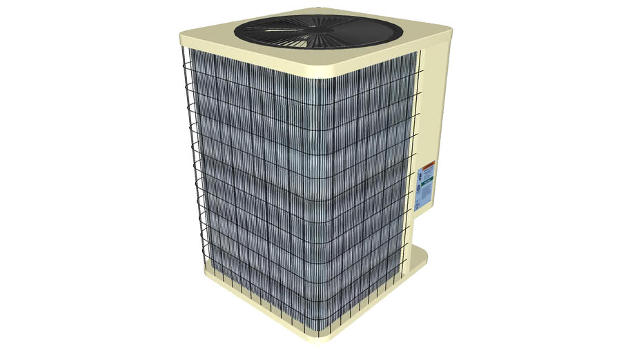 Air Conditioner Unit 48in Tall - Detailed | 3D Warehouse