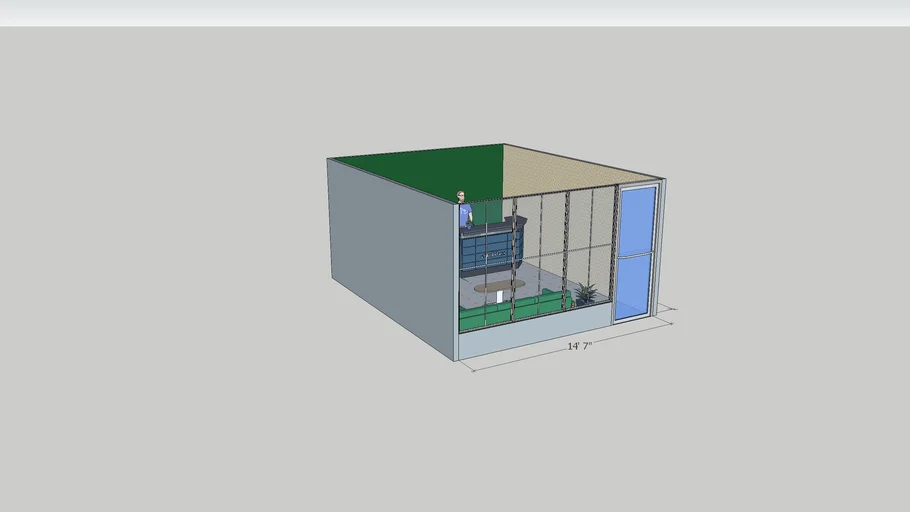 Small Office Setup | 3D Warehouse