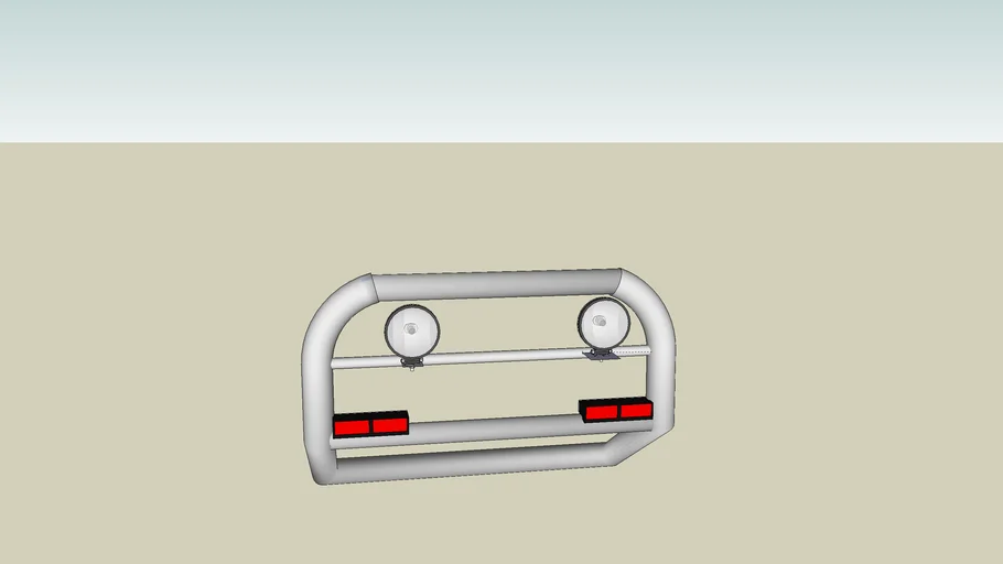 Custom Brush Guard | 3D Warehouse