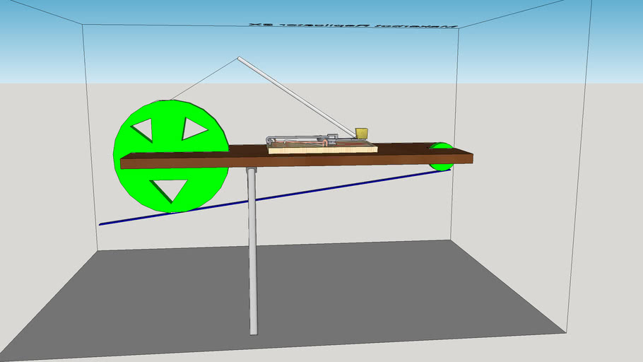 mousetrap cable car | 3D Warehouse