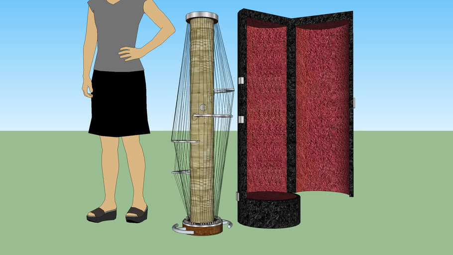 PROTOTYPE MUSICAL INSTRUMENT DESIGN - SPIN HARP, VERTICAL ZITHER ...