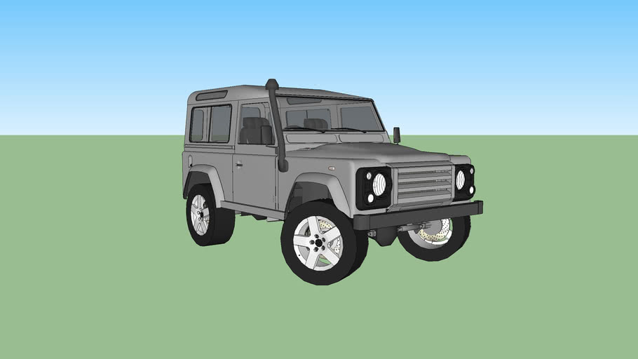2015 Land Rover Defender 90 | 3D Warehouse