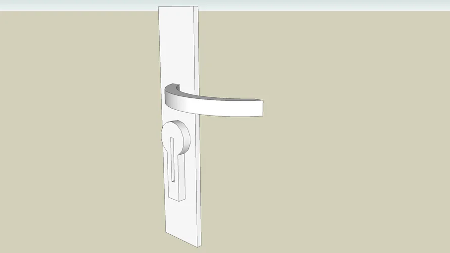 Fechadura com Chave | 3D Warehouse