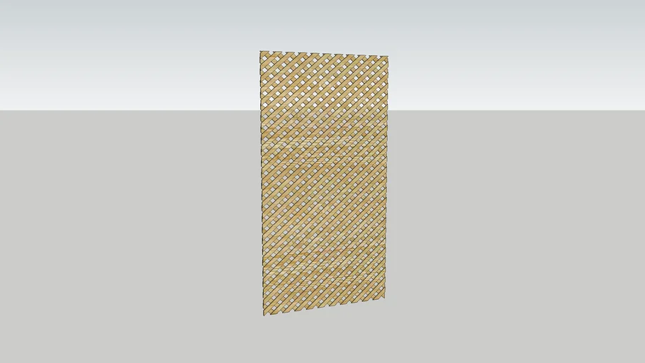 privacy wall | 3D Warehouse