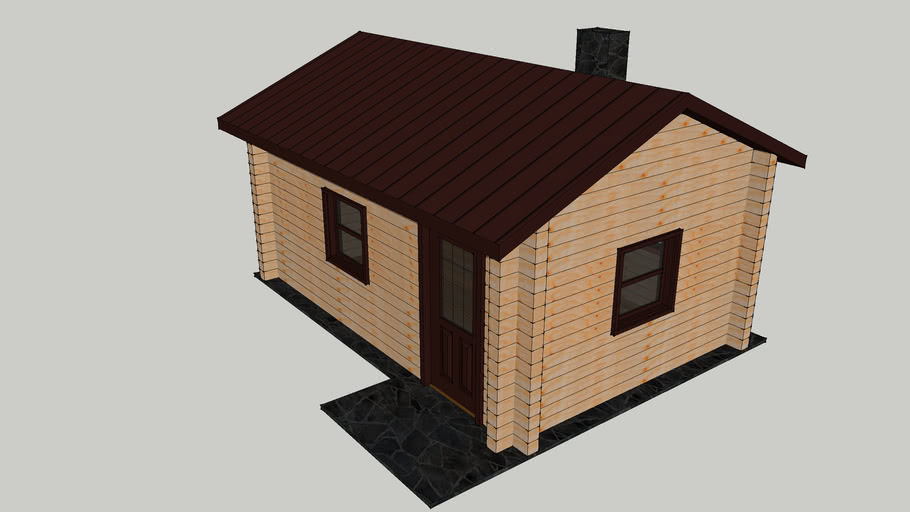 Log Cabin | 3D Warehouse