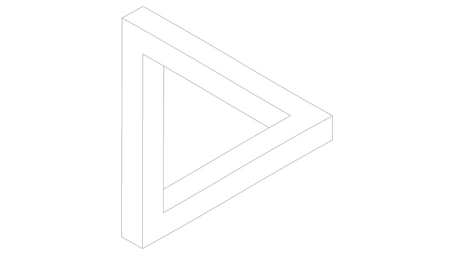 Impossible Triangle | 3D Warehouse