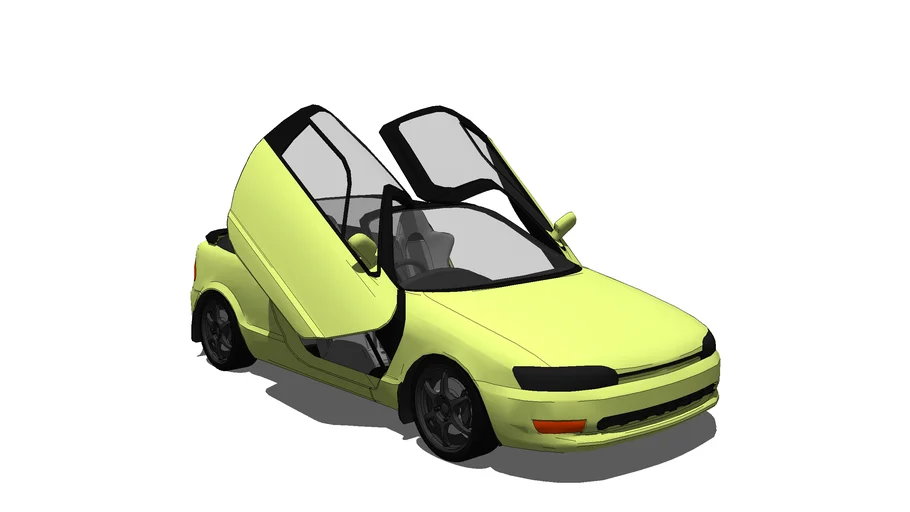Toyota Sera | 3D Warehouse