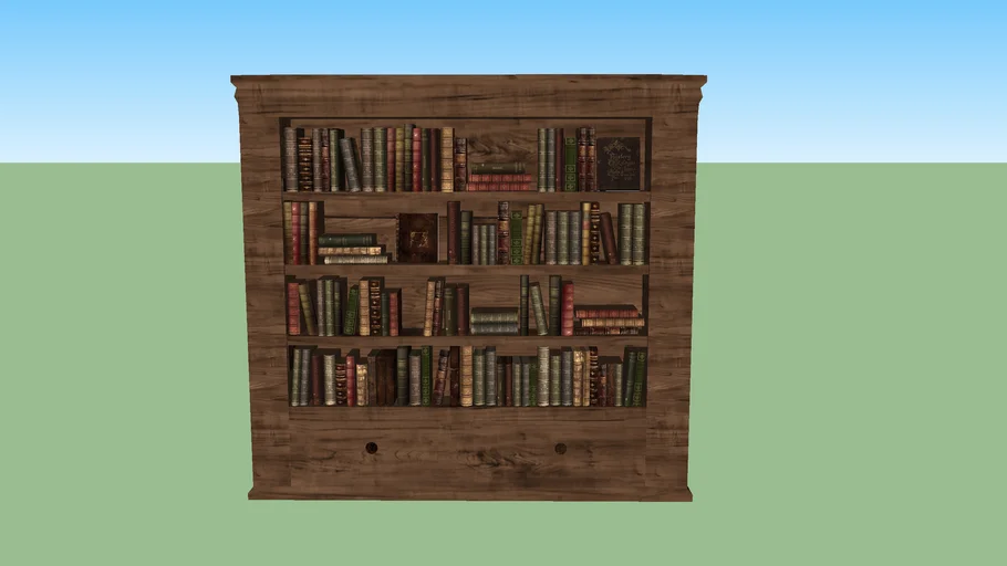 Bookshelf | 3D Warehouse
