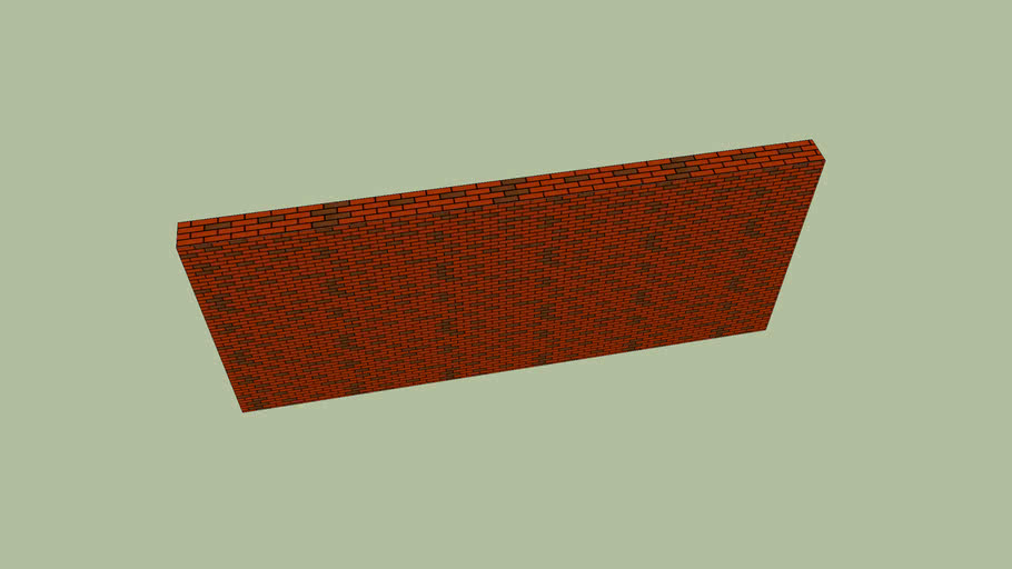 Brick Wall | 3D Warehouse