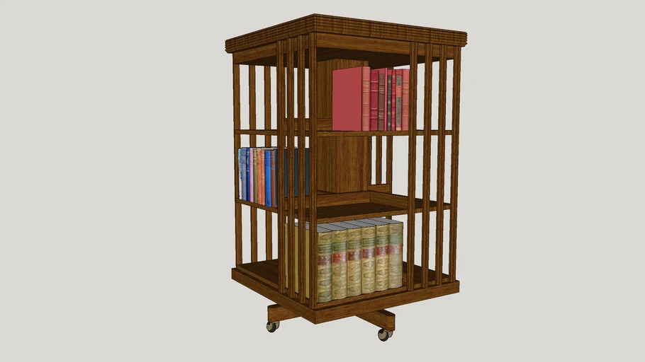 Revolving Bookshelf | 3D Warehouse