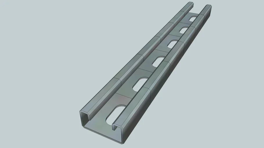 superstrut 12in section | 3D Warehouse