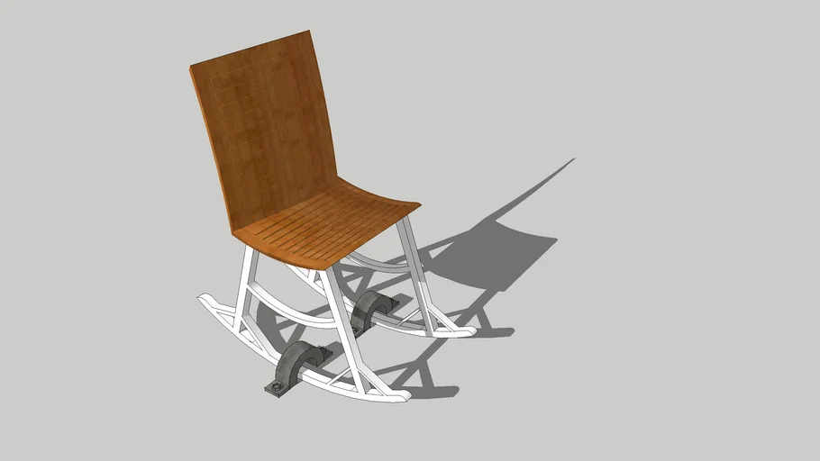 Public rocking chair | 3D Warehouse