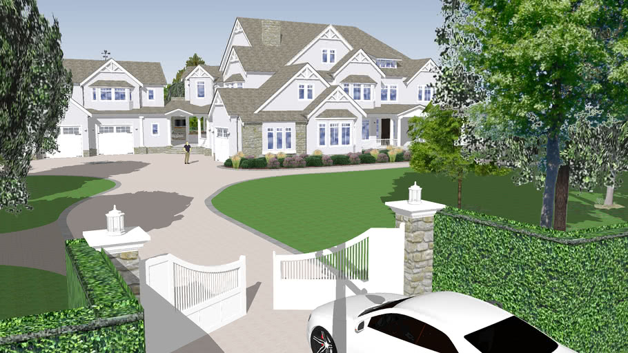 Dream Country Estate House | 3D Warehouse