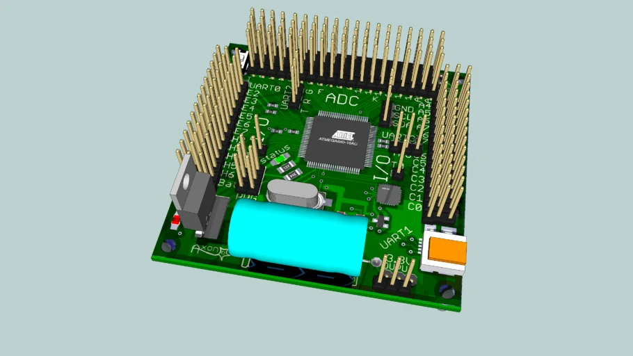 Axon Microcontroller | 3D Warehouse
