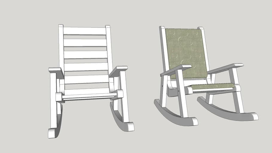 Rocking Arm Chair | 3D Warehouse