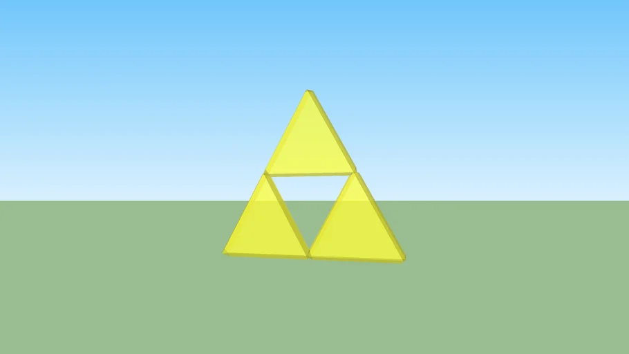Translucent Triforce | 3D Warehouse