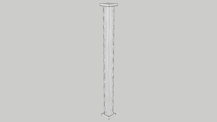 Ionic Column | 3D Warehouse