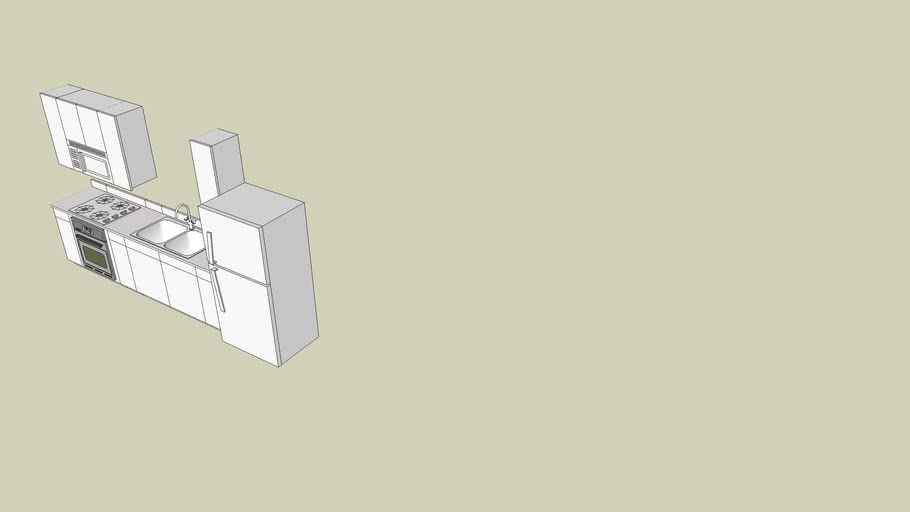 SMALL KITCHEN-2 | 3D Warehouse