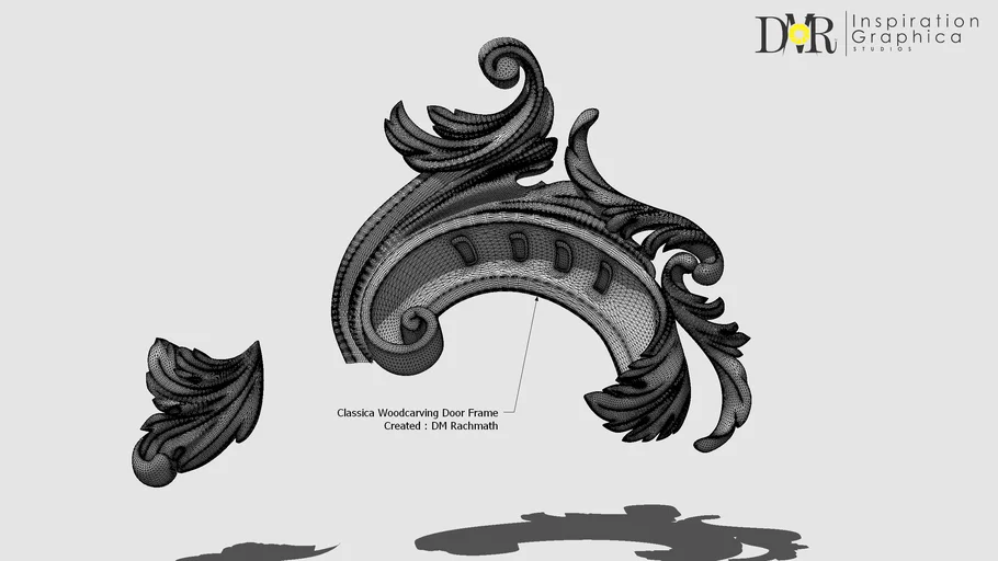 Classica Woodcarving Door frame | 3D Warehouse