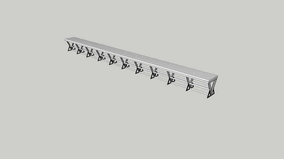 bus stop seating chairs | 3D Warehouse