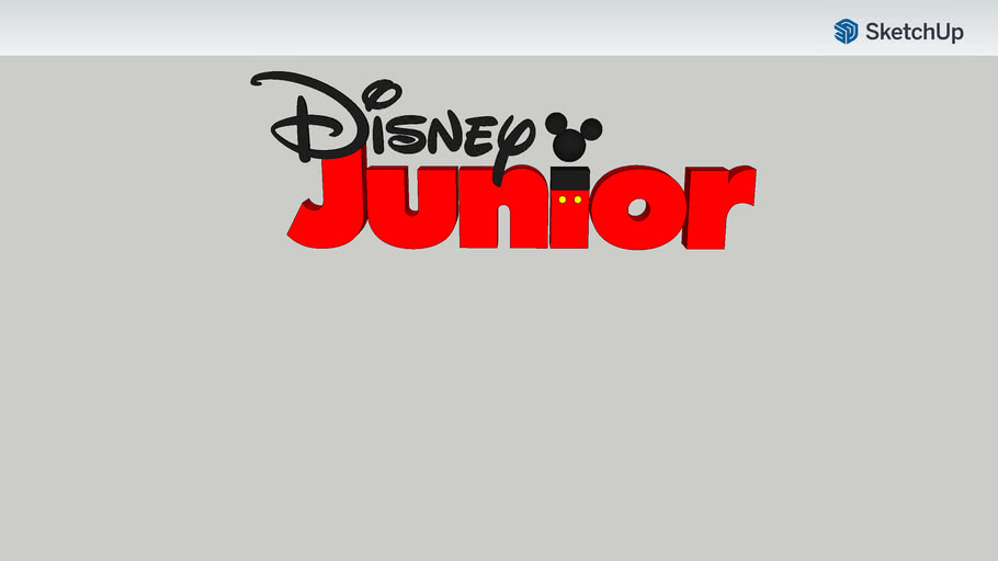 Disney Junior Logo | 3D Warehouse