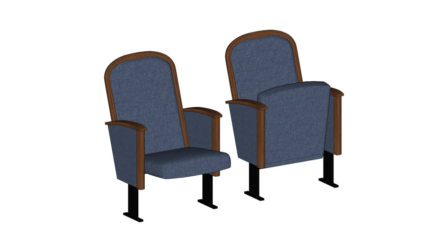 Poltrona Auditório | 3D Warehouse