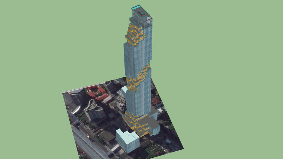 MahaNakhon building - Bangkok Thailand - Google Earth | 3D Warehouse
