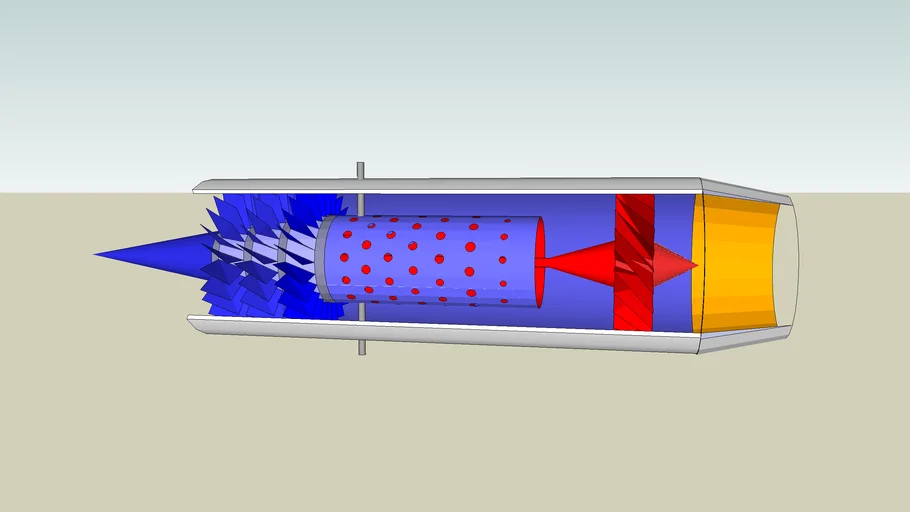 Jet Engine | 3D Warehouse