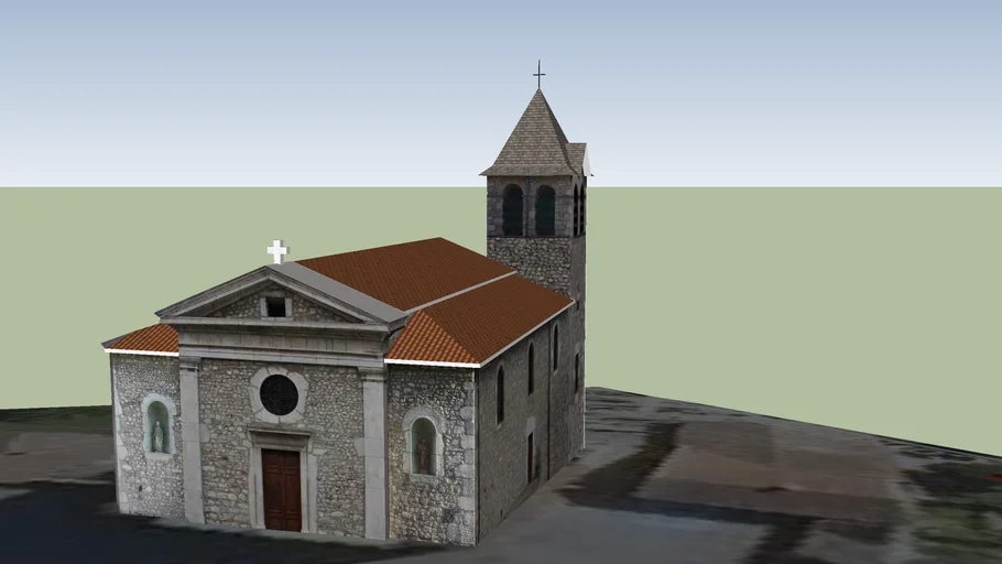Eglise Saint Victor | 3D Warehouse