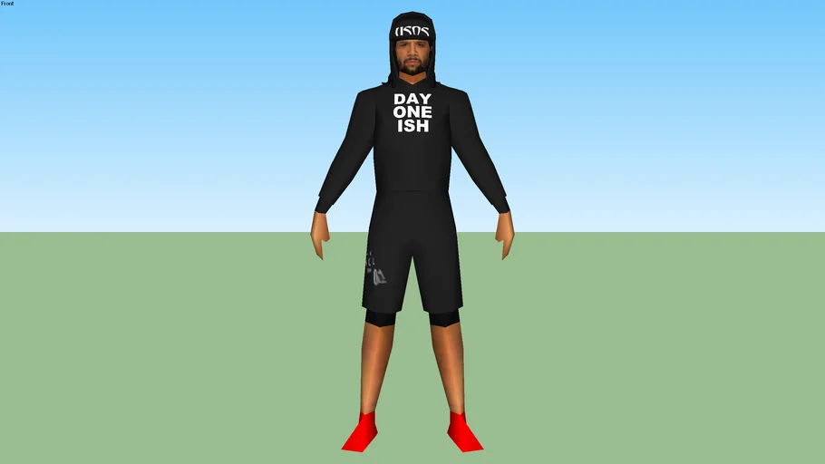 Jimmy Uso(Jonathan Solofa Fatu) | 3D Warehouse