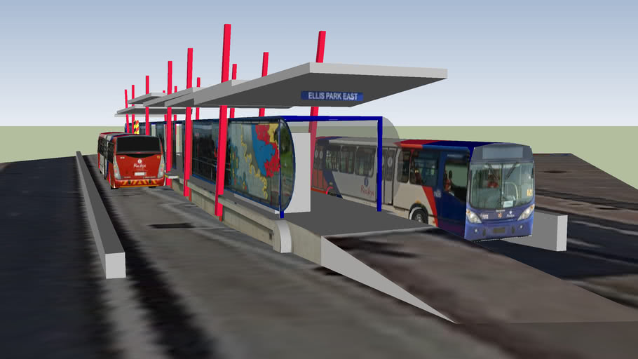 Rea Vaya Station | 3D Warehouse